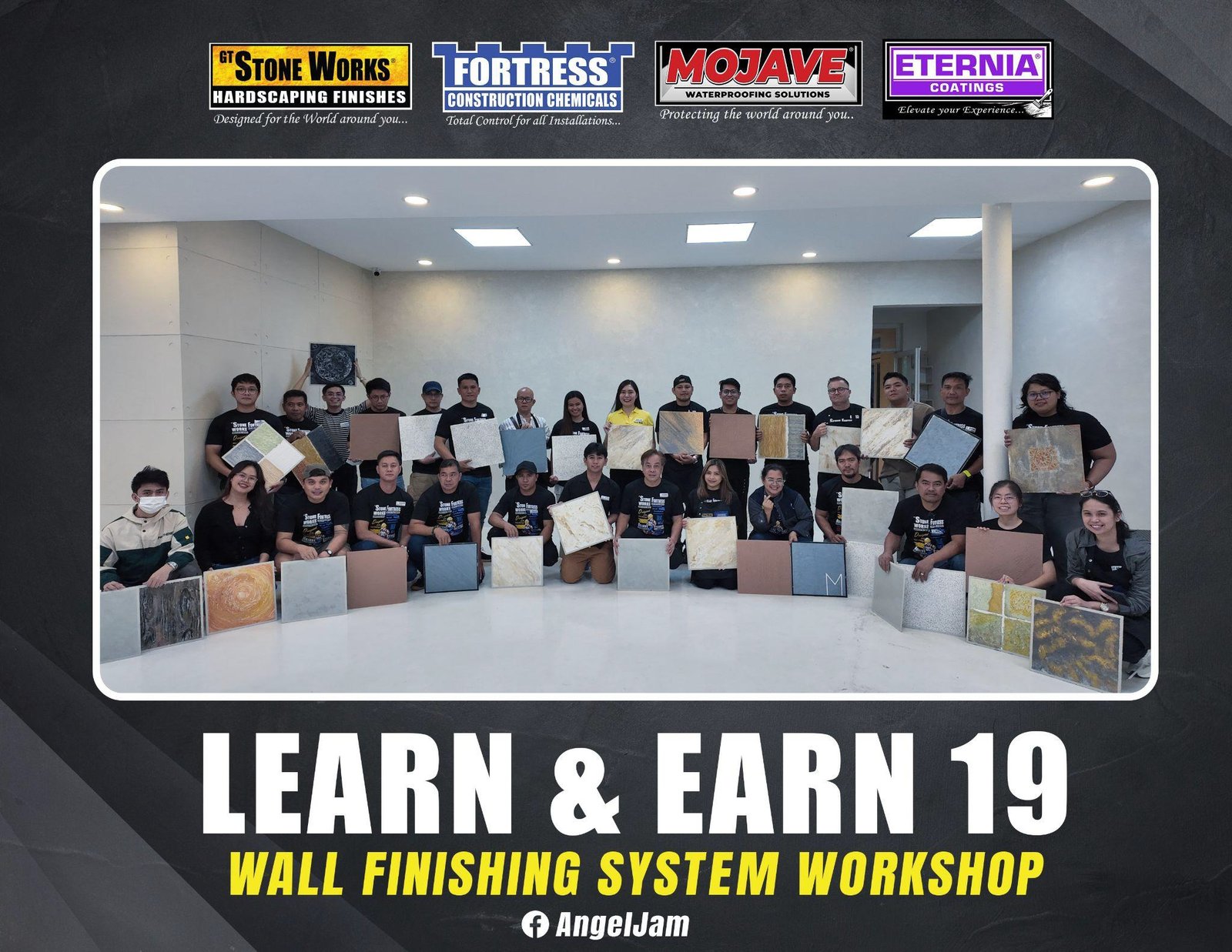 Learn & Earn 19: Wall Finishing System Workshop - UAP Diliman Chapter